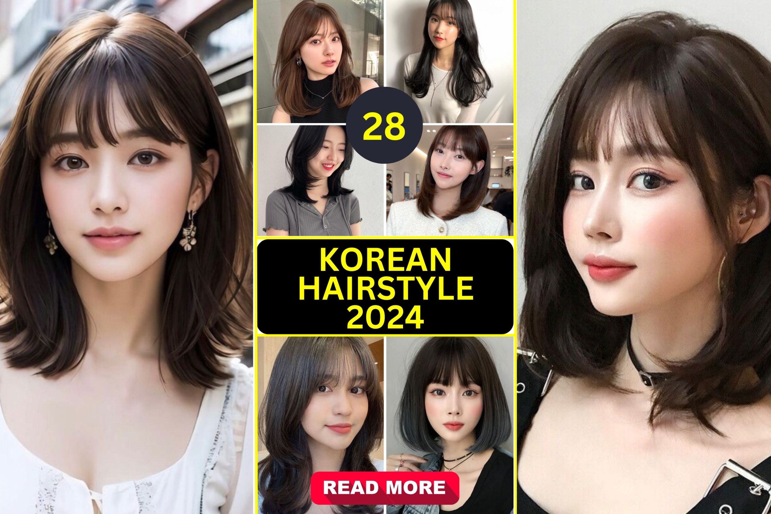 Top 33 Korean Hairstyles 2024 - Revamp Your Style with Chic Looks! - divagaze.com