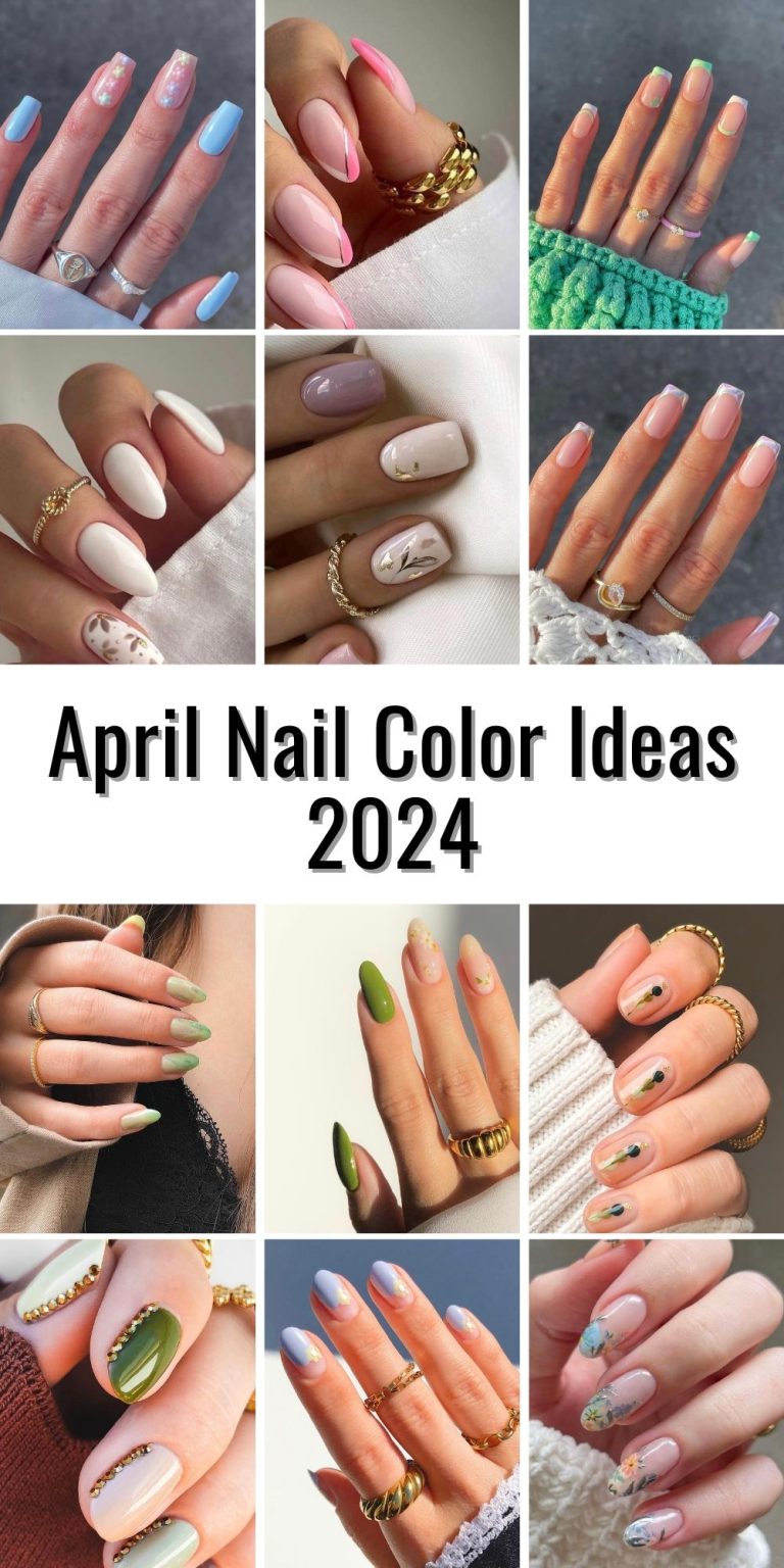 Spring Charm: 26 April Nail Color Ideas