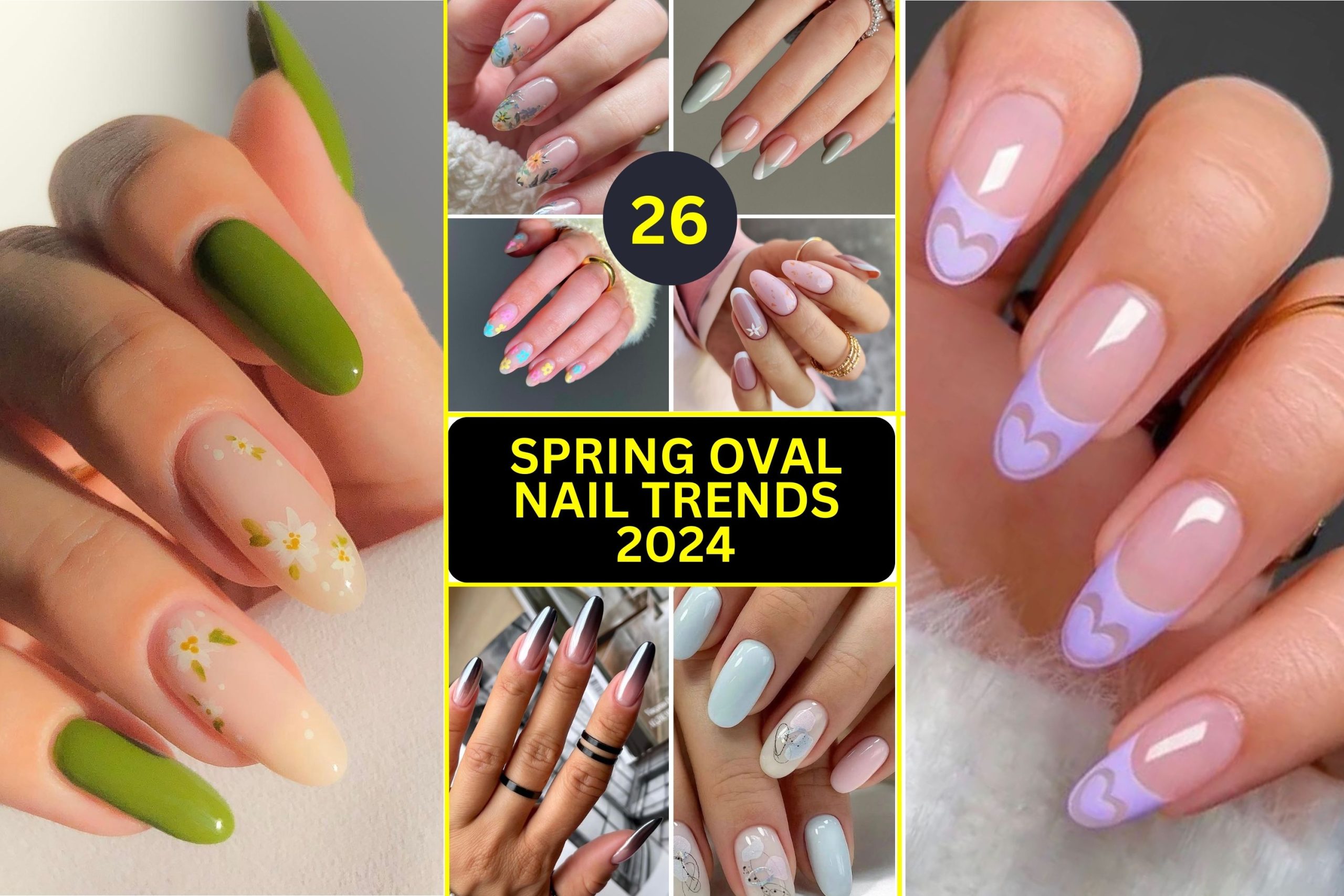 Top 26 Spring Oval Nail Trends 2024: Fresh, Chic & Inspiring Ideas!