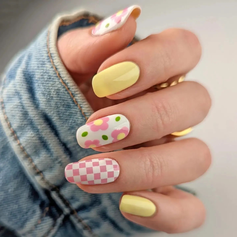 Sunshine at Your Fingertips: Trendsetting Yellow Spring Nails to ...