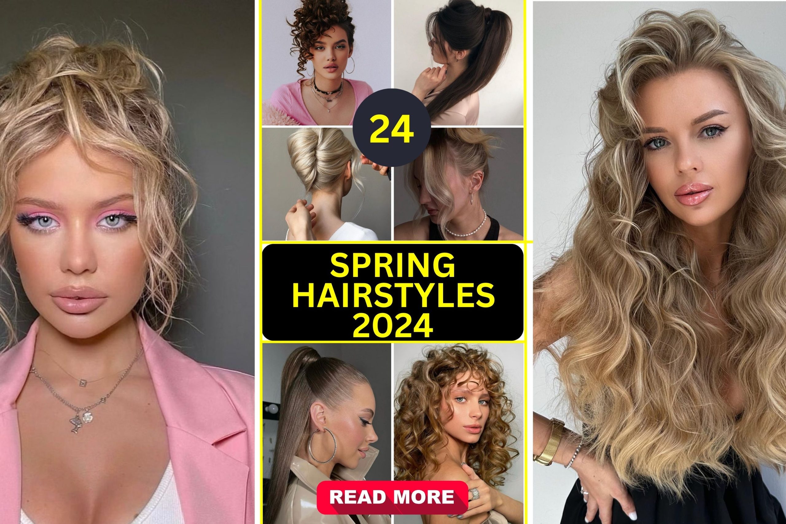 Top 24 Spring Hairstyles 2024: Trendy Looks for Every Length ...