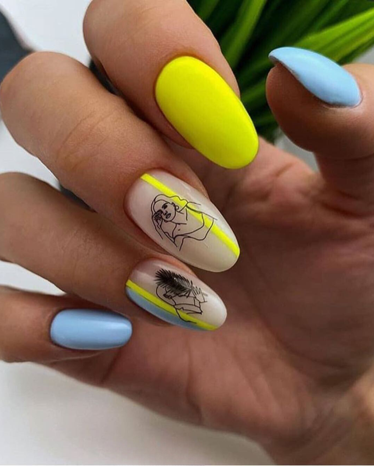 28 Vibrant Nails for Summer 2024: Dazzle with Trends & Colors ...