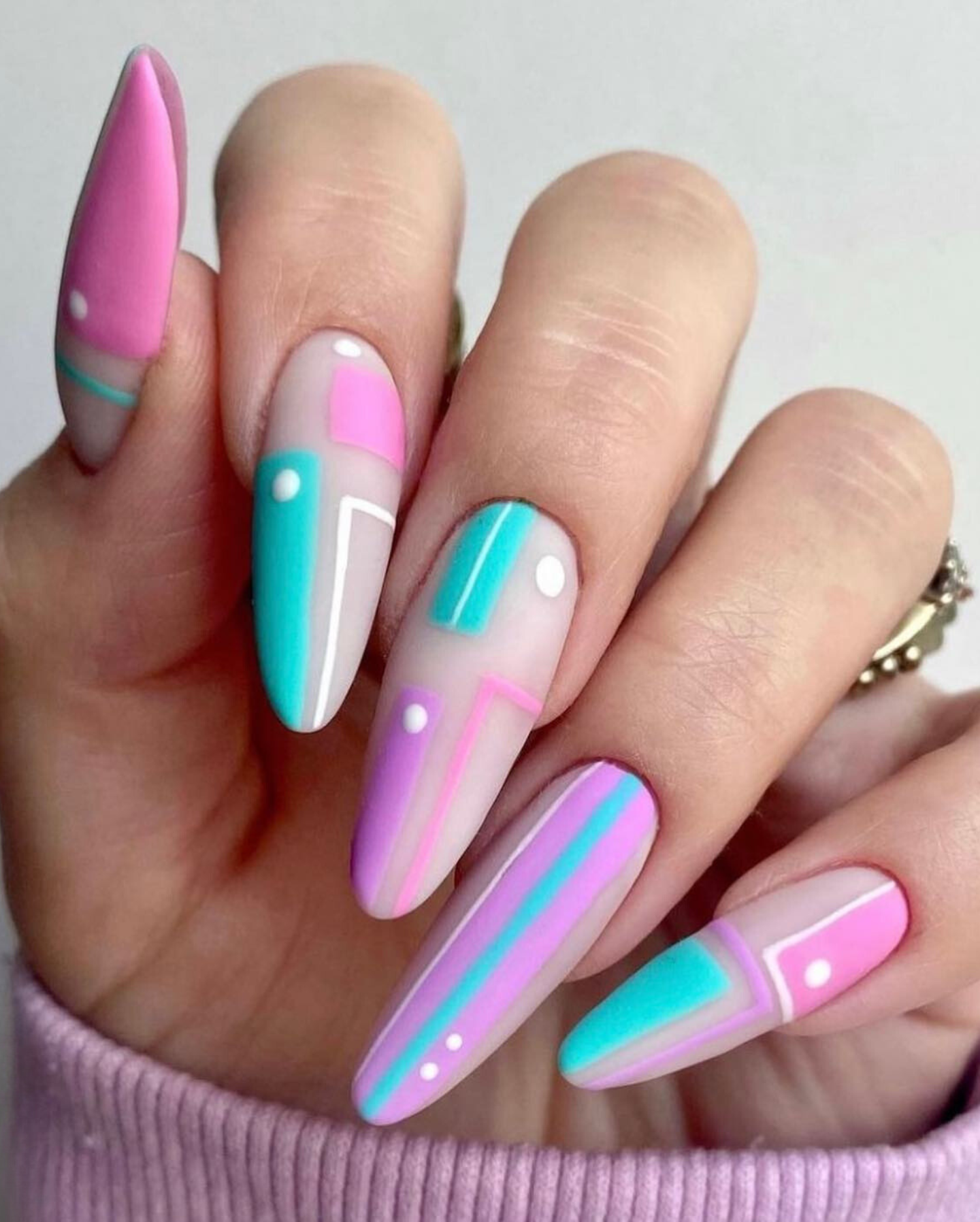 28 Vibrant Nails for Summer 2024: Dazzle with Trends & Colors ...