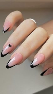 Black Spring Nails: Embracing Edgy Elegance in 2024's Chicest Trend ...