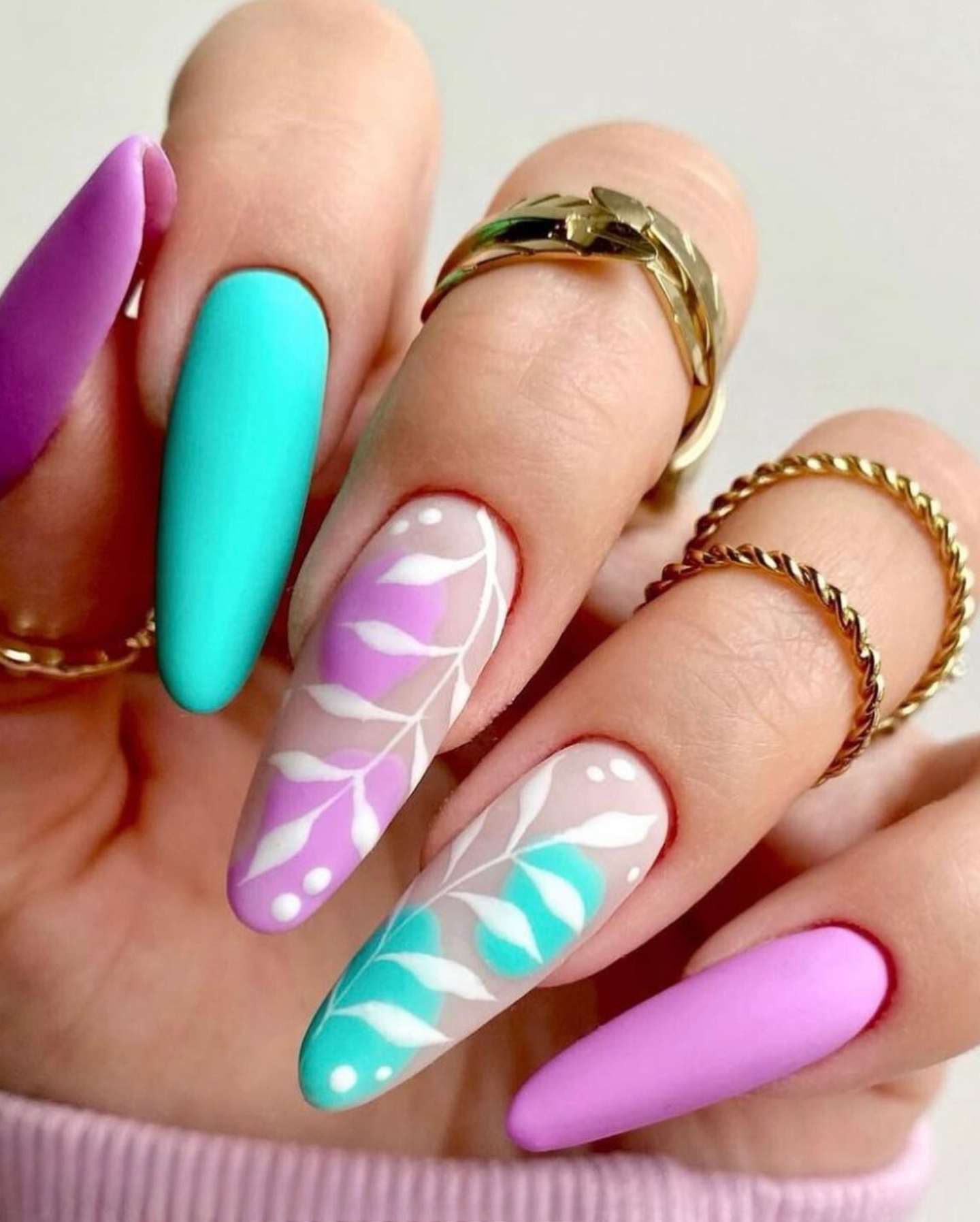 28 Vibrant Nails for Summer 2024: Dazzle with Trends & Colors ...