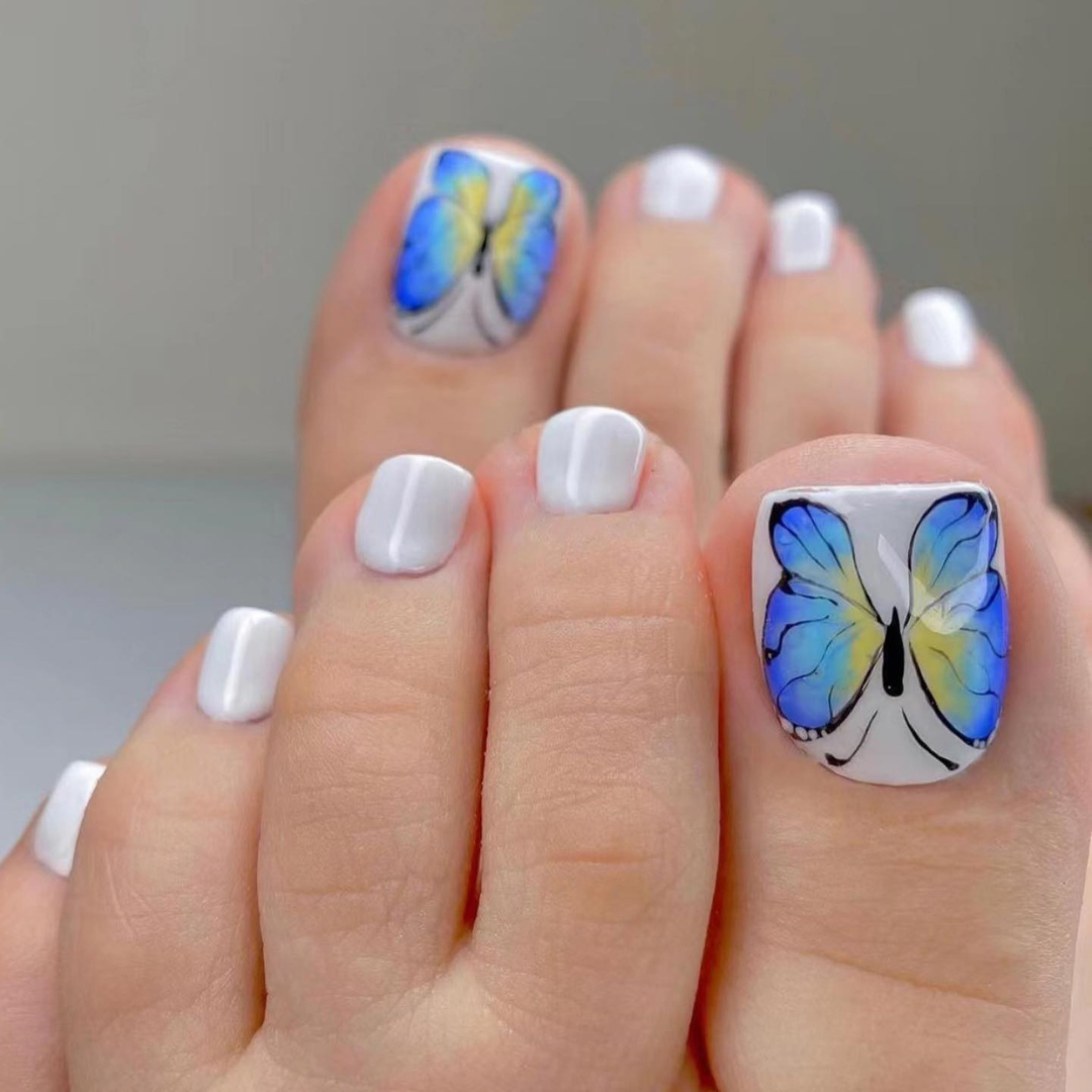 Spring Toe Nails: Seasonal Splendor at Your Feet - divagaze.com