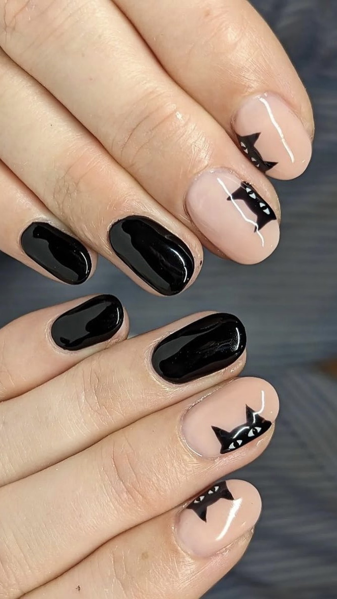 Black Spring Nails: Embracing Edgy Elegance in 2024's Chicest Trend ...