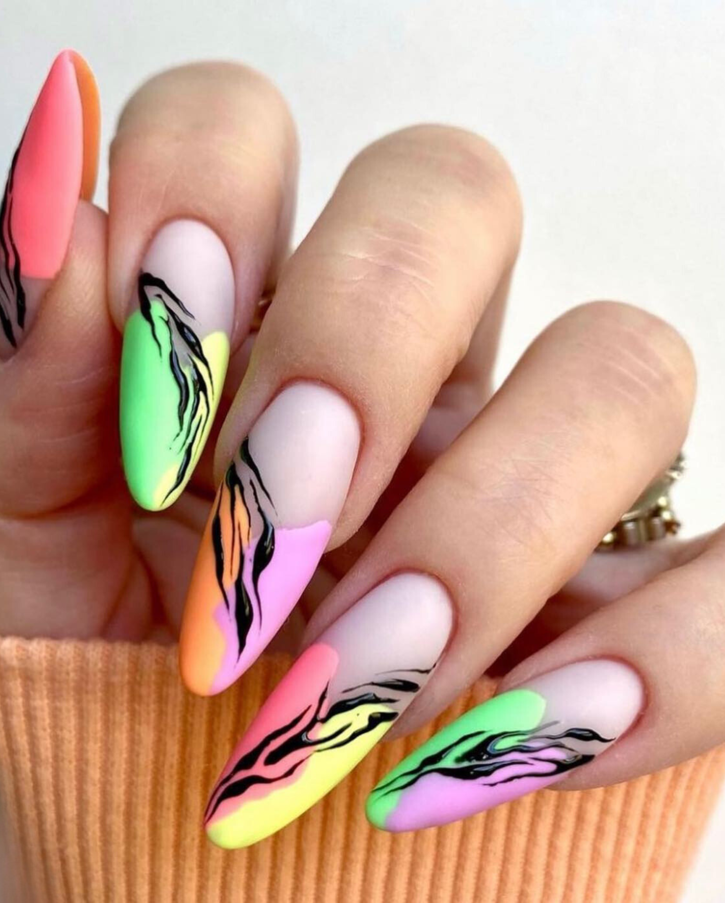 28 Vibrant Nails for Summer 2024: Dazzle with Trends & Colors ...