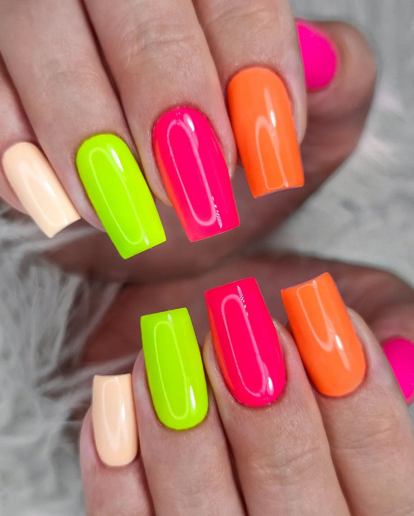 28 Vibrant Nails for Summer 2024: Dazzle with Trends & Colors ...