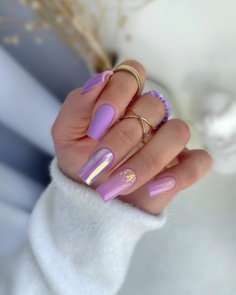 Purple Spring Nails: Embracing the Season's Palette with Style and ...