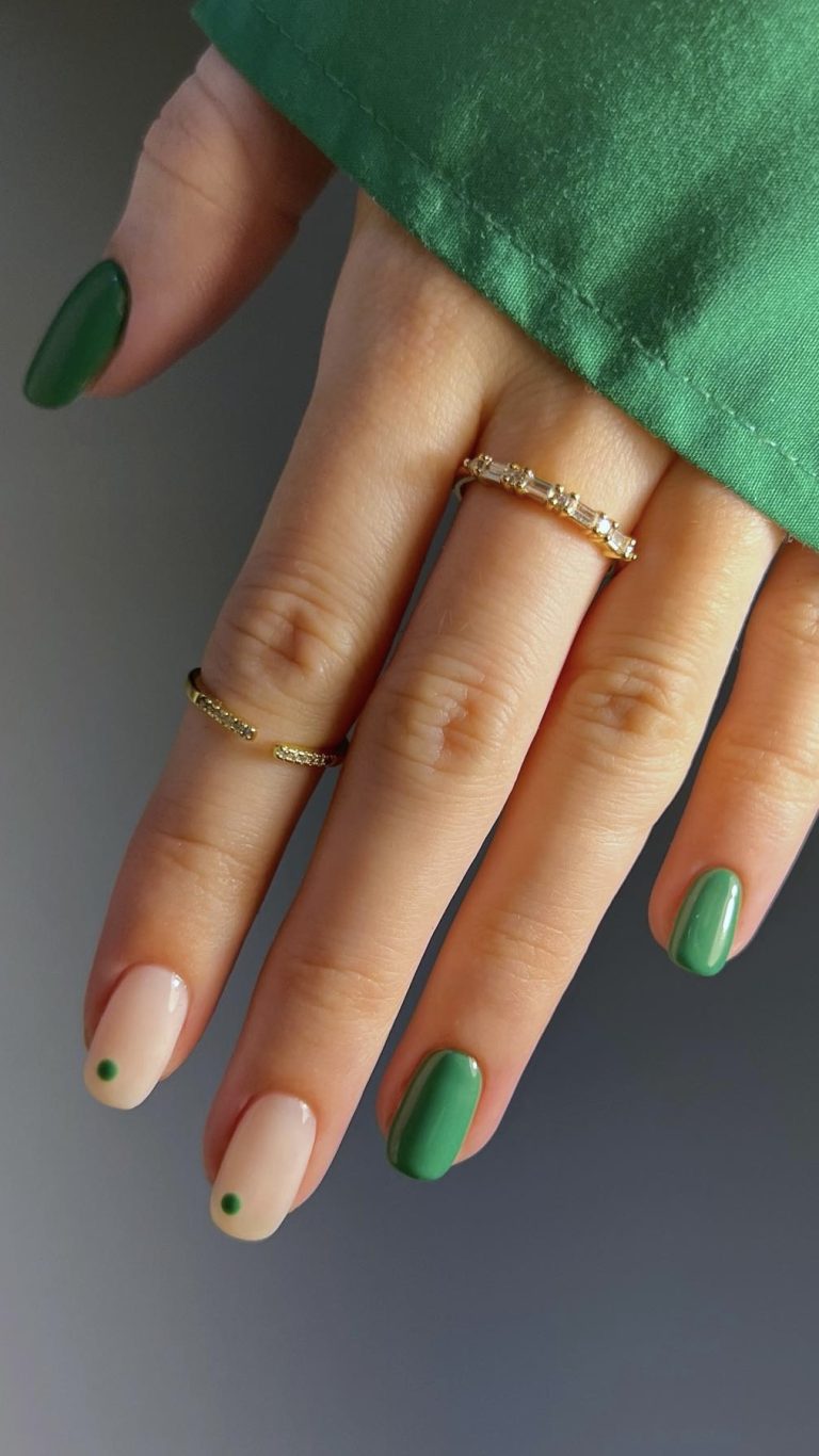 Spring Reimagined: Short Round Spring Nails 2024 – The Ultimate Guide ...