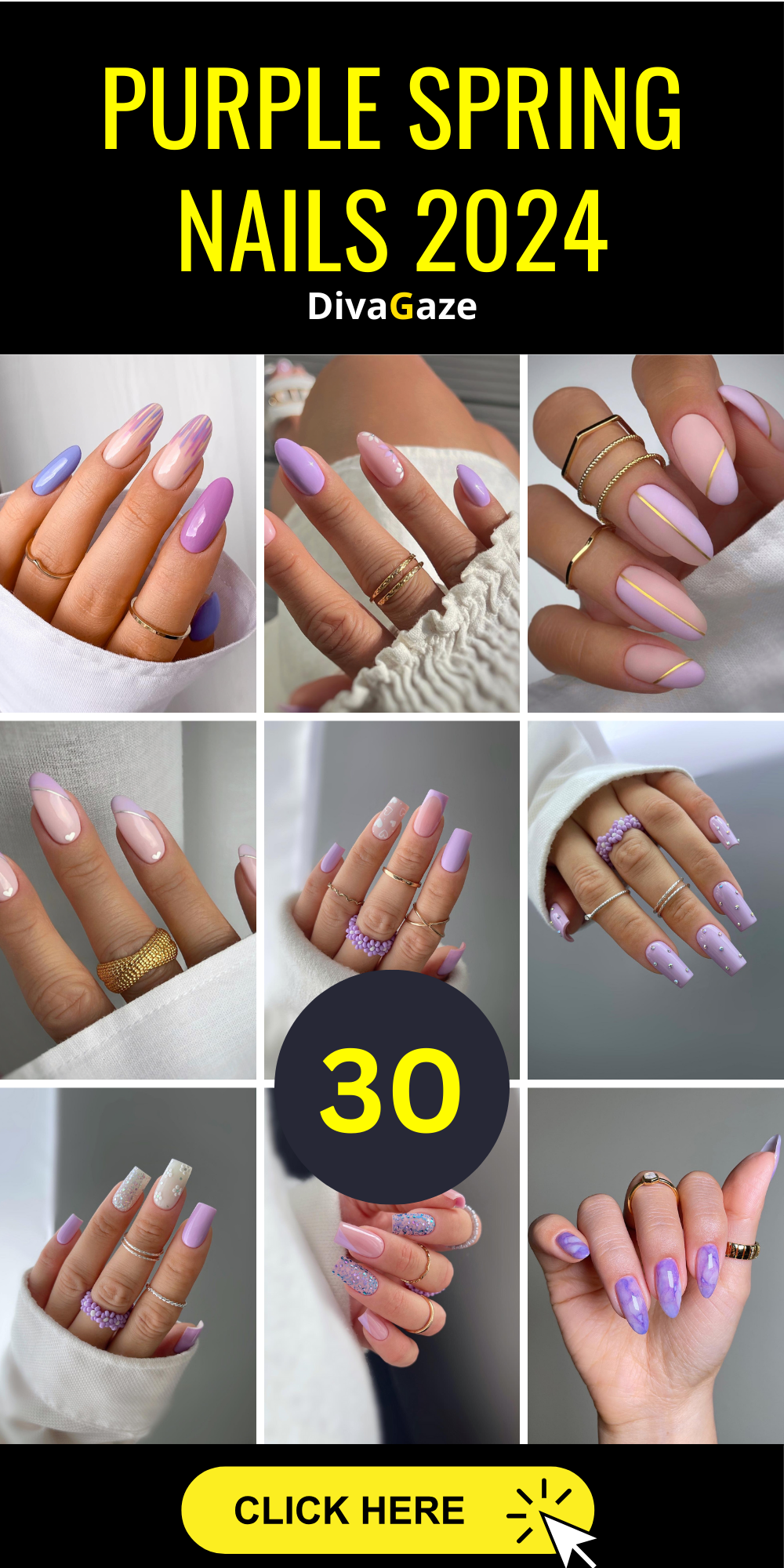 Purple Spring Nails: Embracing the Season's Palette with Style and ...