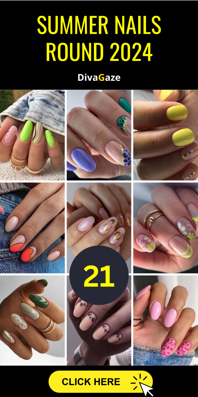 Top 21 Summer Nails Round 2024 – Discover Chic & Trendy Manicures Now ...
