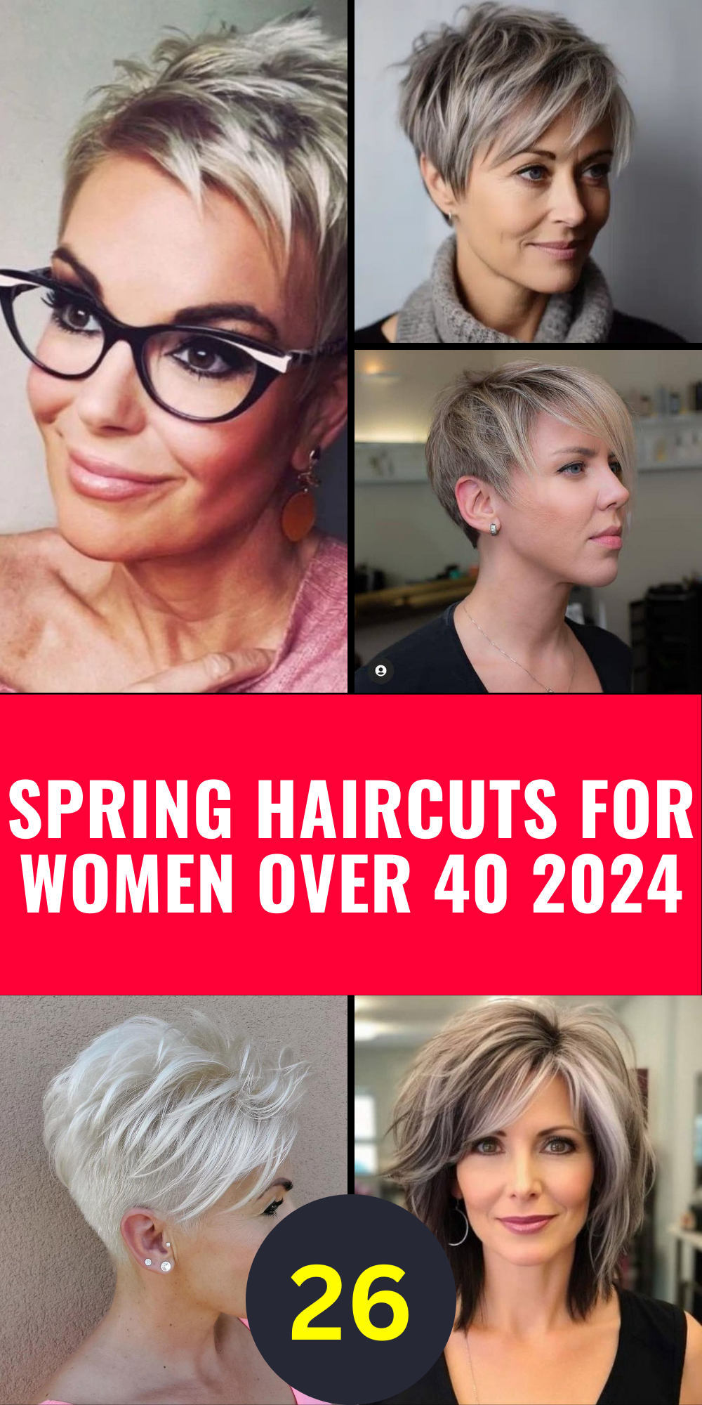 Top 26 Spring Haircuts for Women Over 40 in 2024 - Trendy & Chic ...