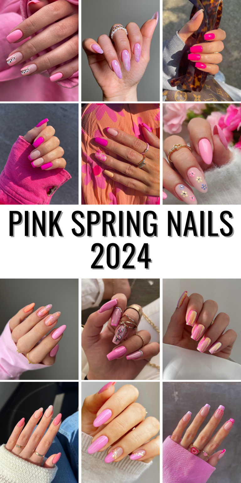 Pink Spring Nails 2024: A Blossoming Trend of Style and Color ...