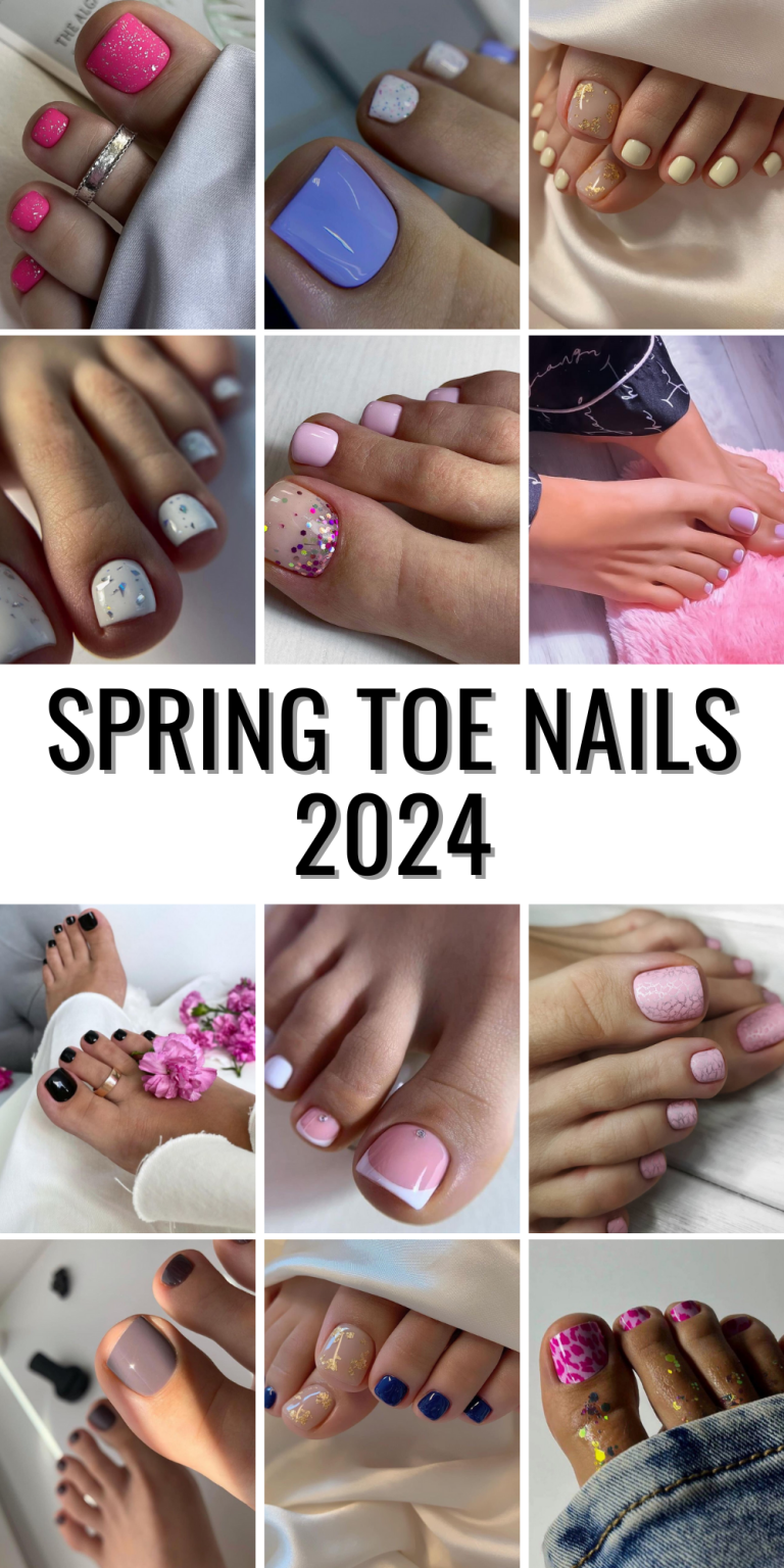 Spring Toe Nails: Seasonal Splendor at Your Feet - divagaze.com