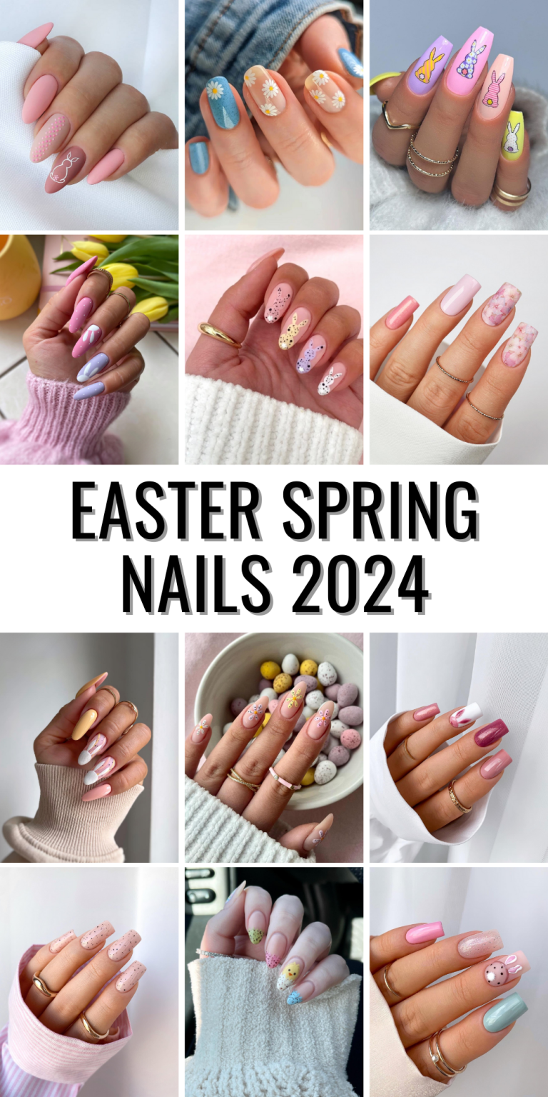 Easter Spring Nails: A Symphony of Pastel Elegance and Playful Designs ...