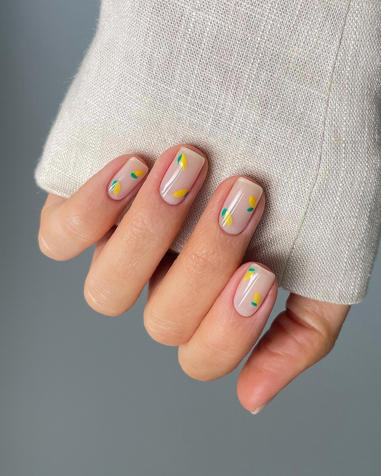 Spring Nails 2024: Short Styles Blossoming with Trendy Designs and ...