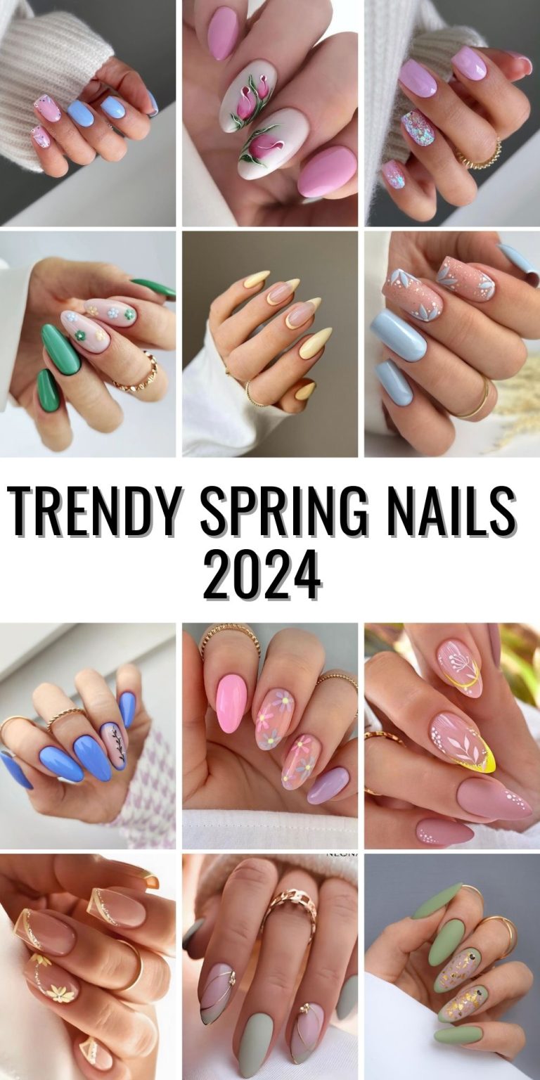 27 Trendy Spring Nails 2024: Elevate Your Style with the Hottest Designs!