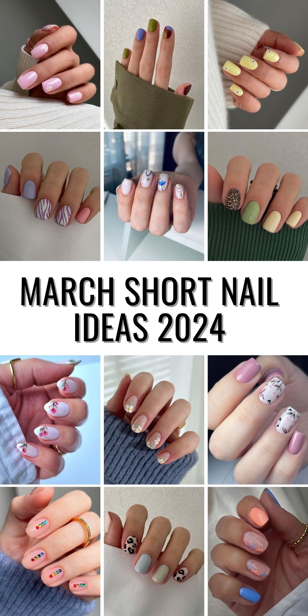 Top 26 Chic March Short Nail Ideas 2024 - Fresh Spring Styles!