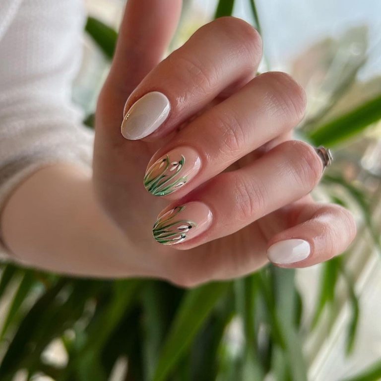 Spring Reimagined: Short Round Spring Nails 2024 – The Ultimate Guide ...