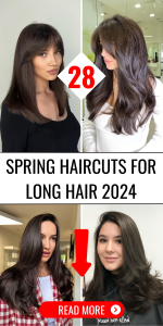 Top 28 Spring Haircuts for Long Hair - Fresh Looks for 2024! - divagaze.com