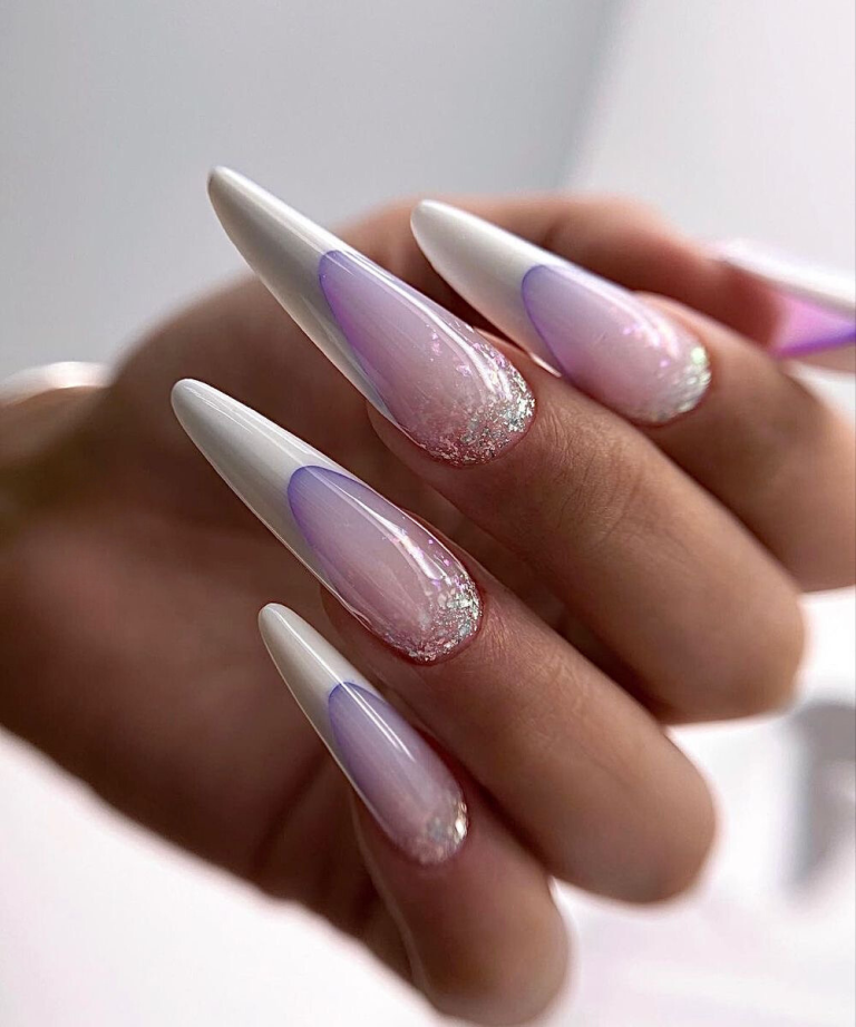 27 Acrylic Nail Designs for Your Wedding Day Elegance | Bridal Chic ...