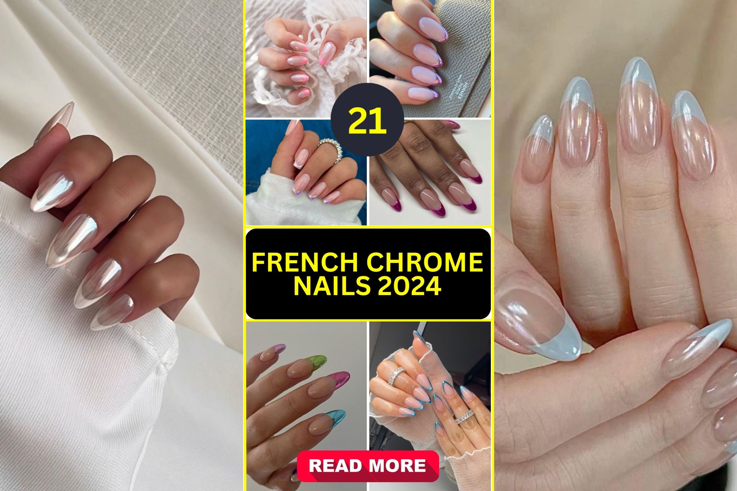 Explore 26 French Chrome Nails 2024 Trends for Ultimate Elegance ...