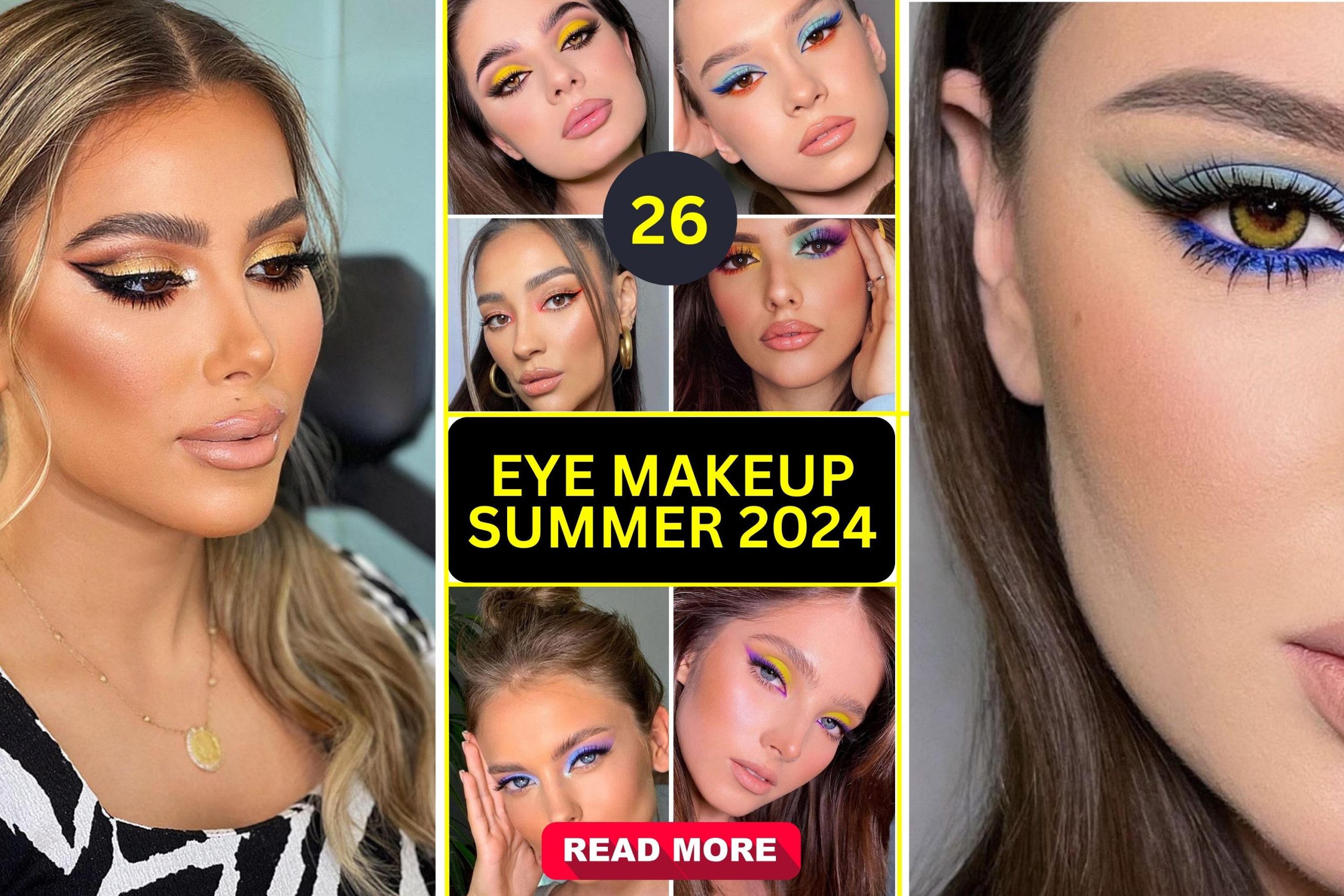 26 Eye Makeup Trends for Summer 2024: Bright, Bridal & Beach Looks ...