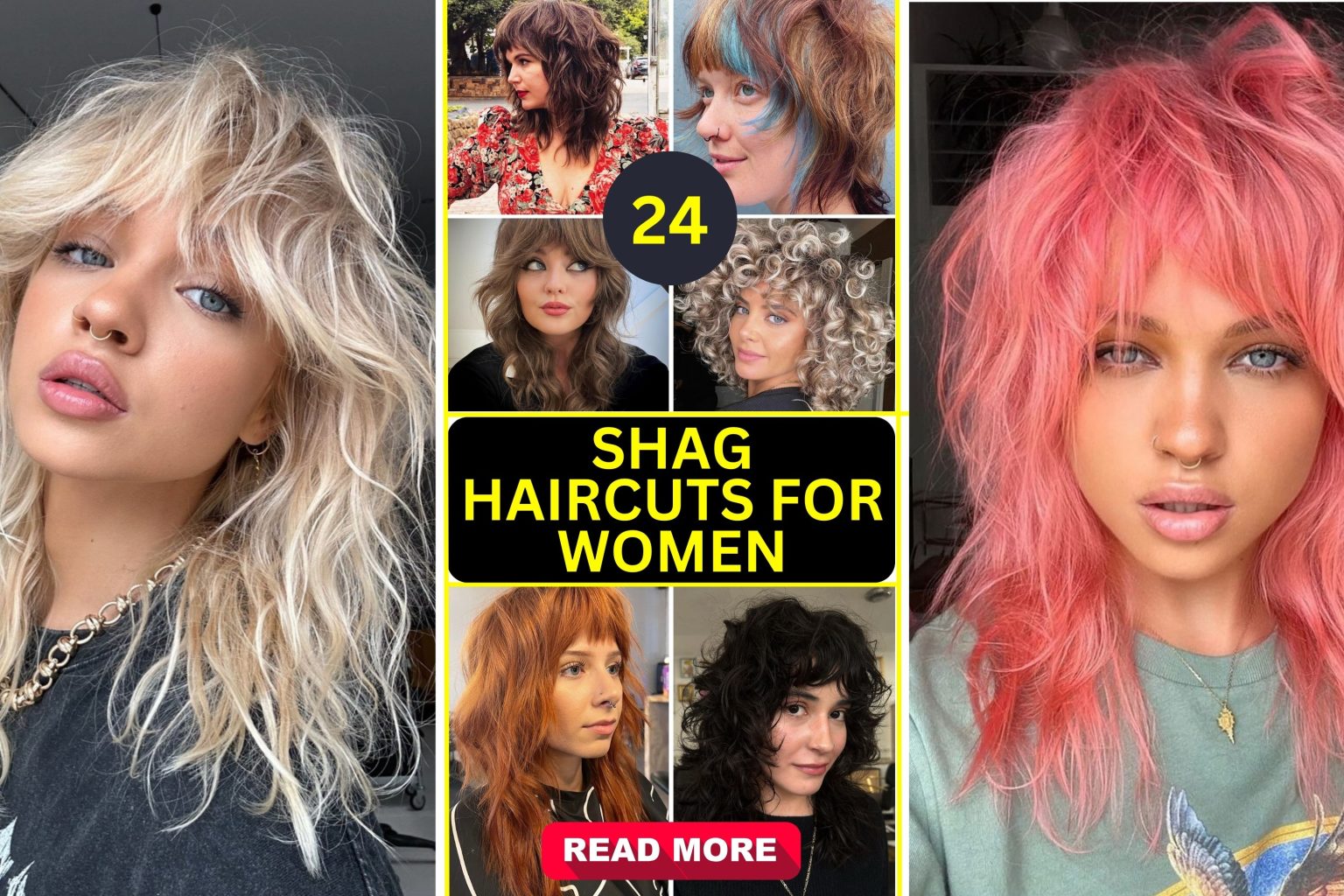 Top 24 Shag Haircuts for Women in 2024 - Trendy & Timeless Looks ...