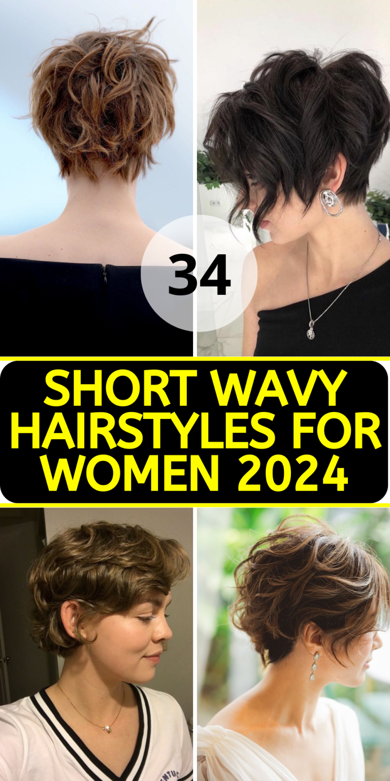 34 Chic Short Wavy Hairstyles for Women 2024 - Trendy Cuts & Styles ...