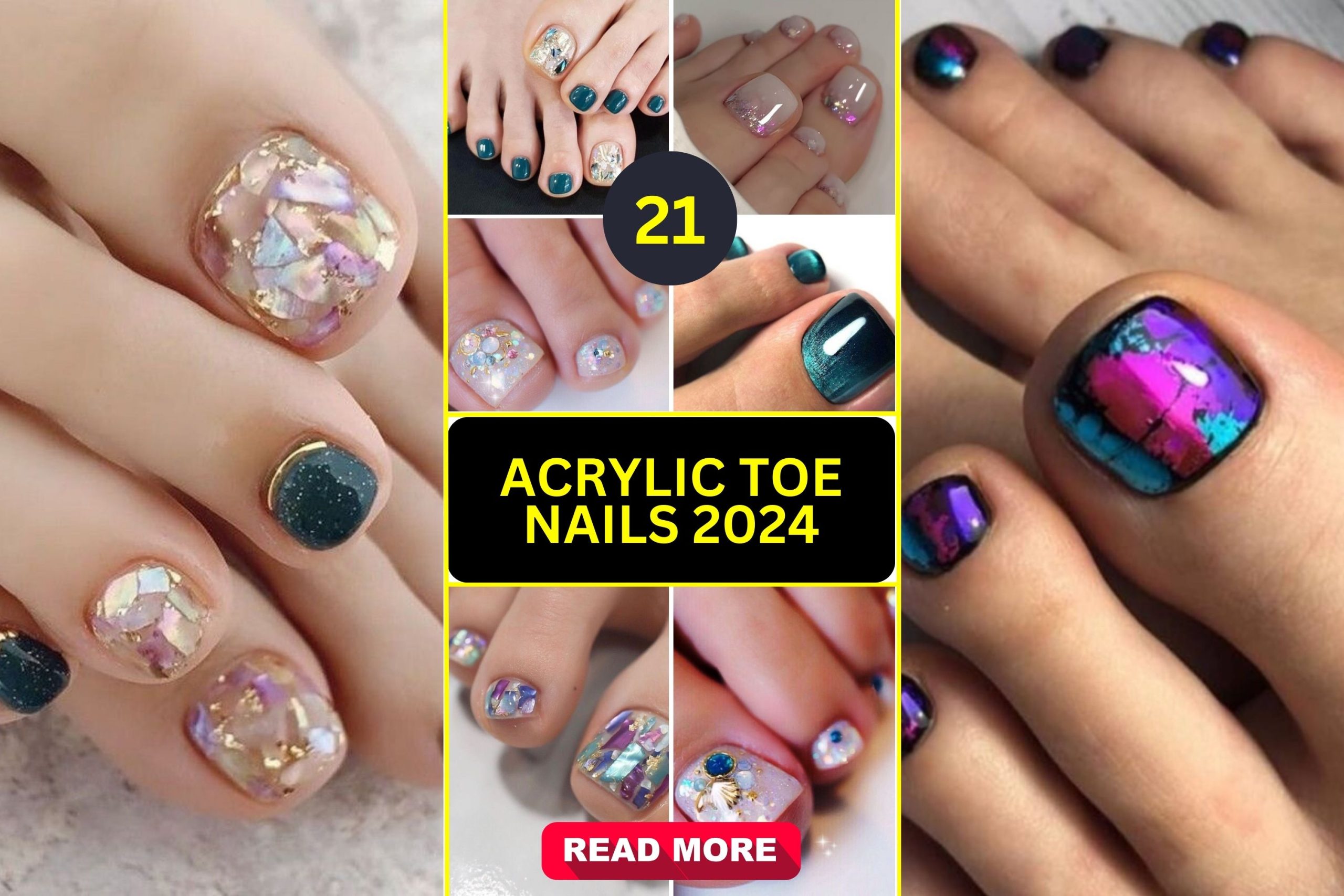 Top 21 Acrylic Toe Nail Trends for a Stylish 2024 - Get Inspired Now ...