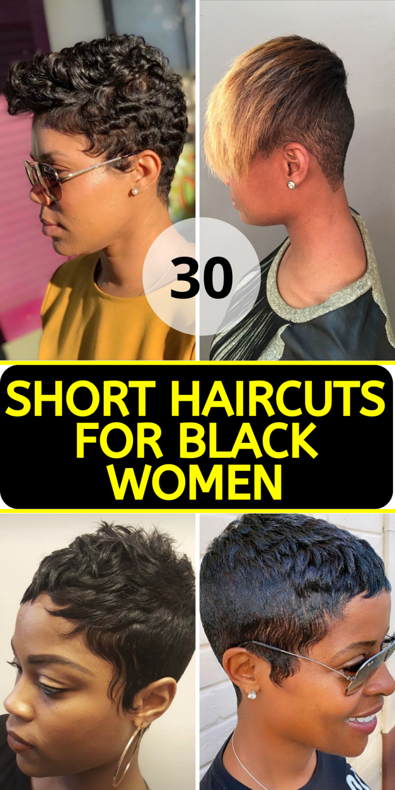 30 Trendy Short Haircuts 2024 for Black Women - Embrace Your Natural ...