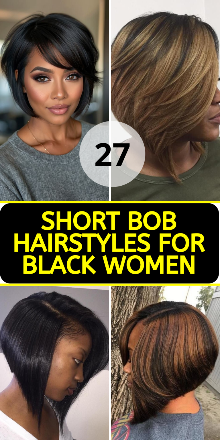 Top 27 Short Bob Hairstyles for Black Women | Trendy & Chic Cuts ...