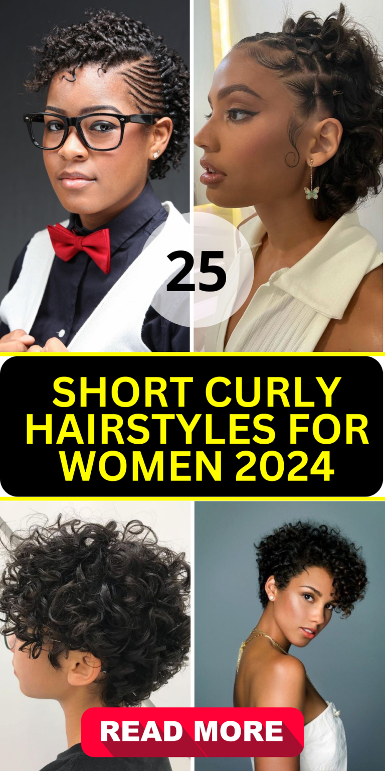Top 25 Short Curly Hairstyles for Women in 2024 - Trendy Cuts & Styles ...