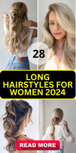 28 Long Hairstyles for Women 2024: Chic Trends to Embrace - divagaze.com