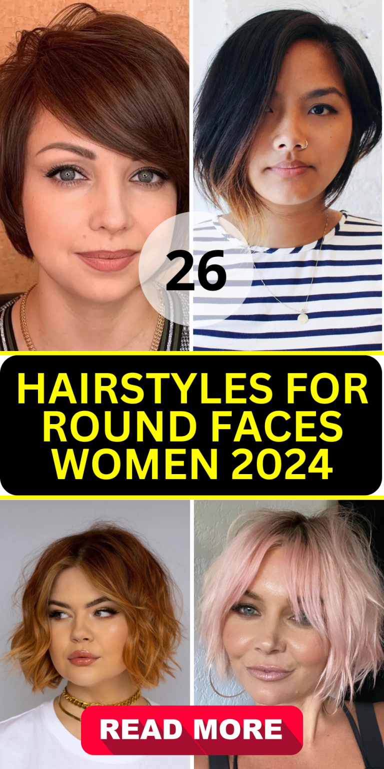 26 Trending Hairstyles for Round Faces Women 2024 - Top Picks ...
