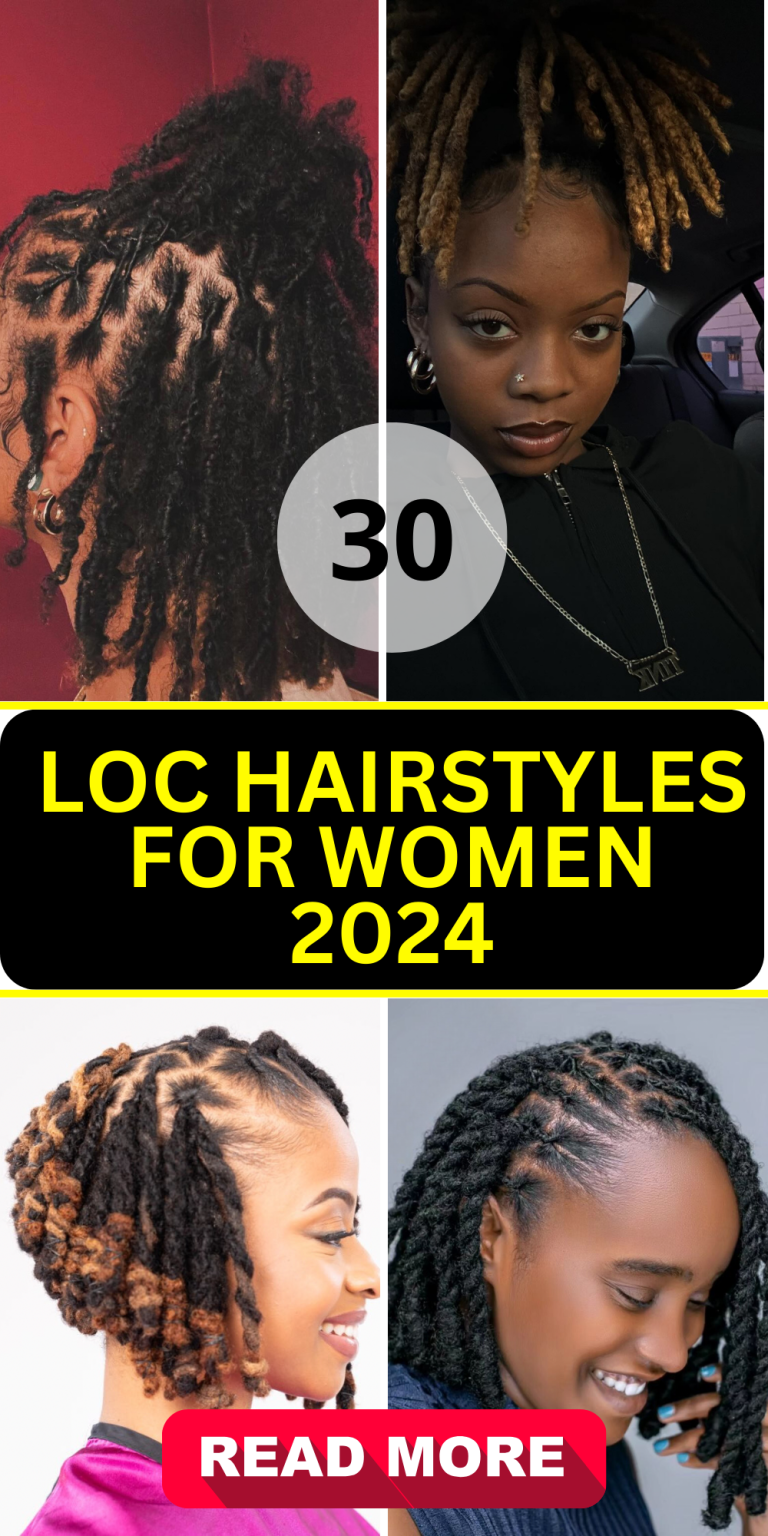 Top 30 Trending Loc Hairstyles for Women 2024 - Embrace Natural ...