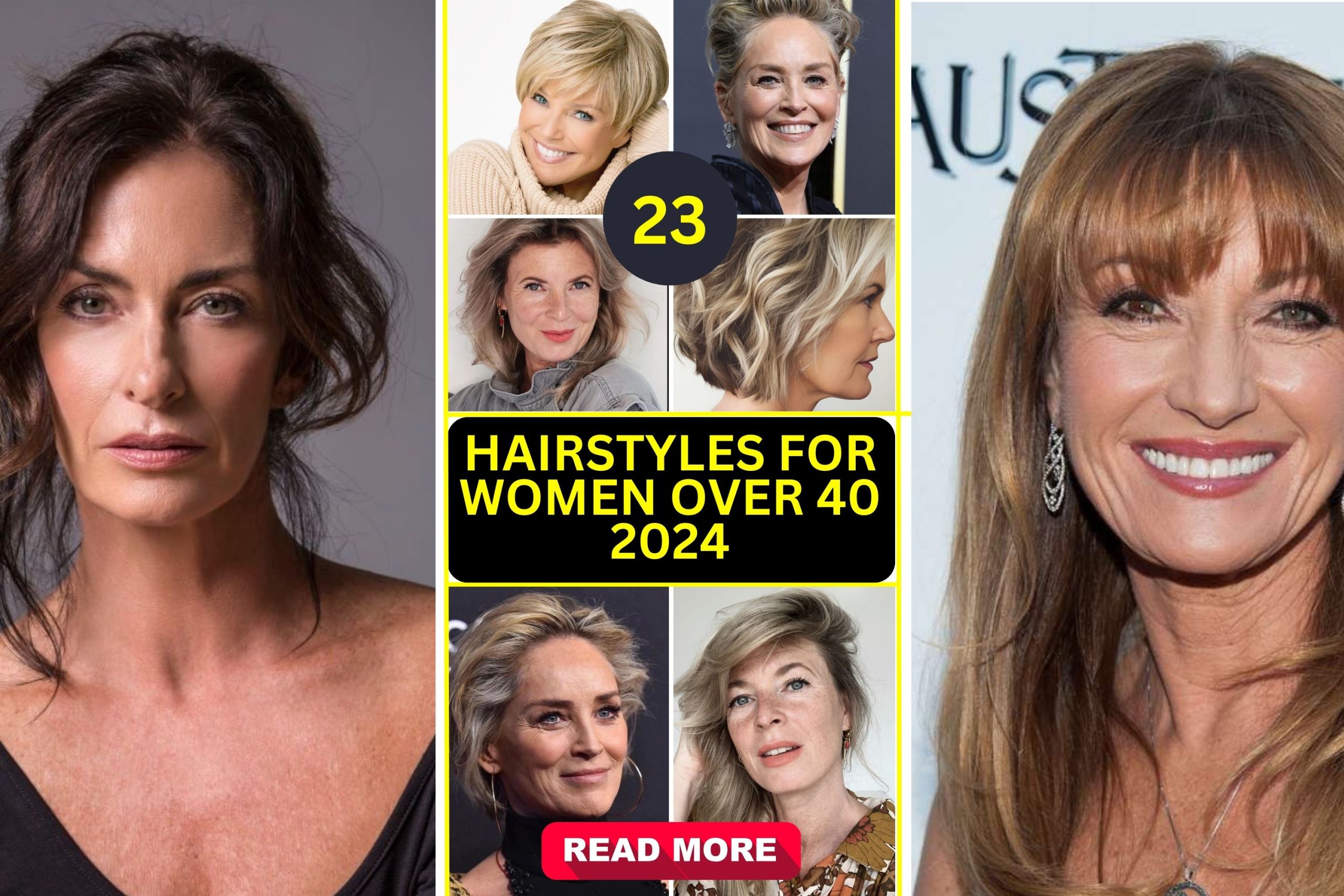 28 Trendy Hairstyles for Women Over 40 - Chic & Timeless Cuts ...