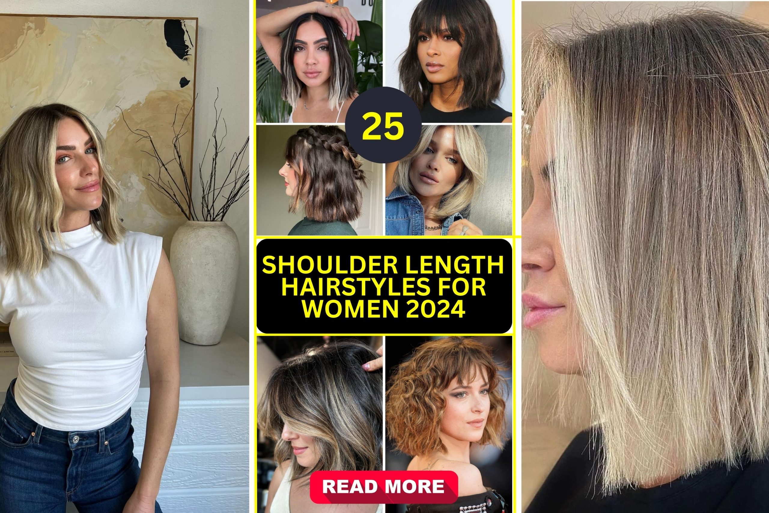 Top 30 Shoulder Length Hairstyles For Women In 2024 Trendy Cuts