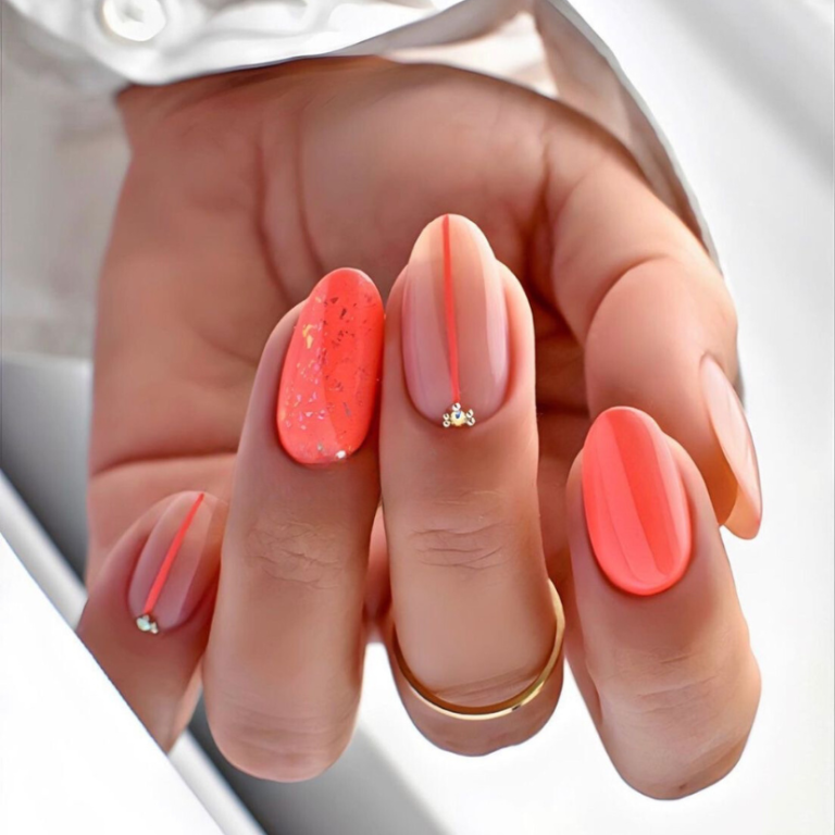 Top 24 Summer Coral Nails 2024 | Bright, Bold & Beautiful Trends ...