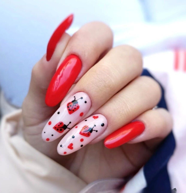 21 Red Summer Nails 2024: Unveil Trendy Vibrant Designs! - divagaze.com