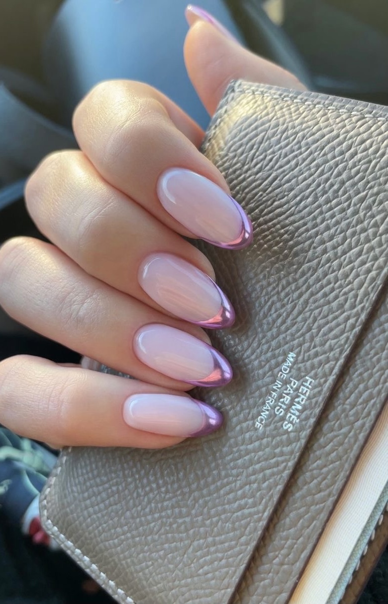 Explore 26 French Chrome Nails 2024 Trends for Ultimate Elegance ...