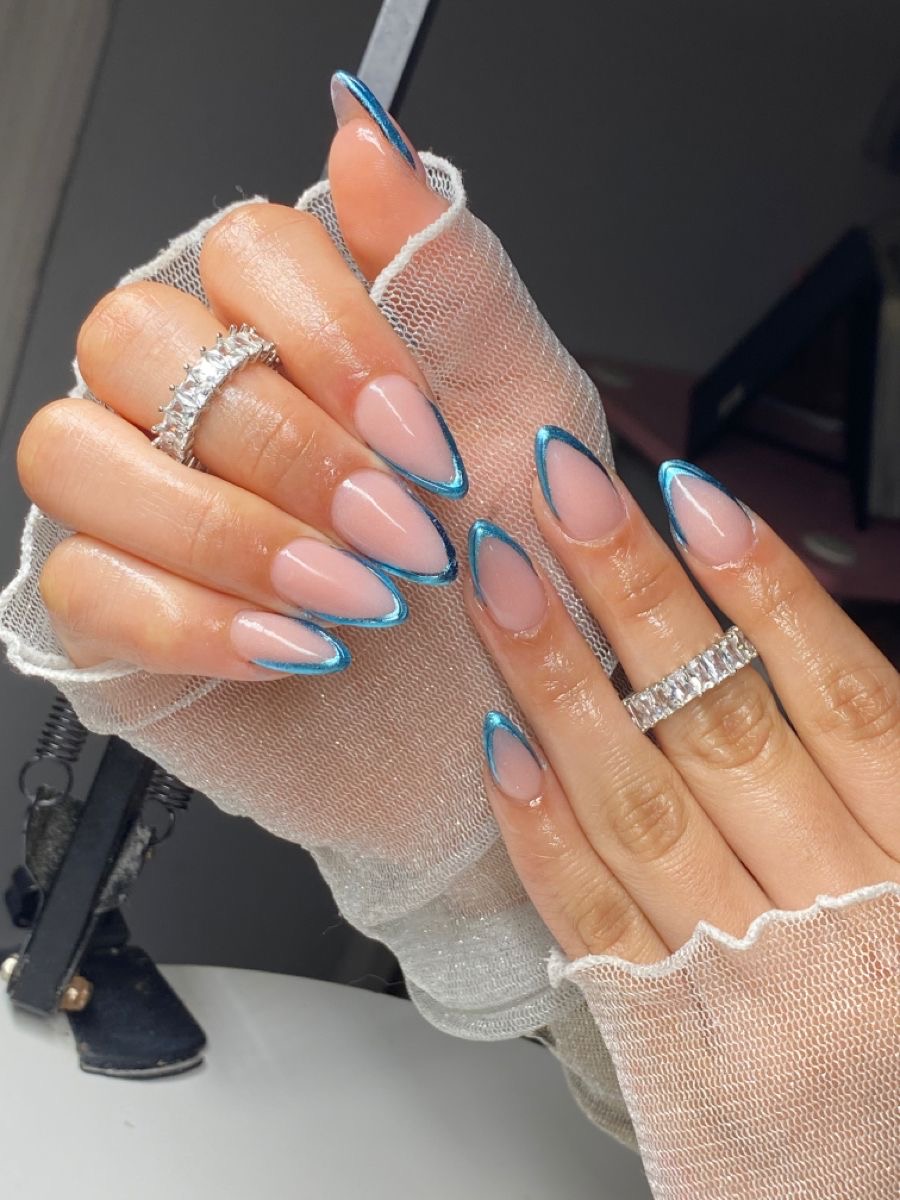 Explore 26 French Chrome Nails 2024 Trends for Ultimate Elegance ...