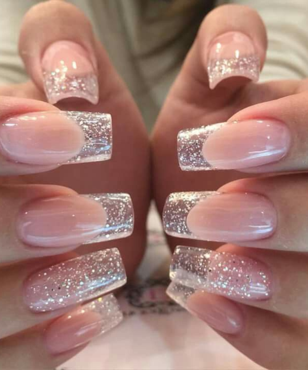 27 Acrylic Nail Designs for Your Wedding Day Elegance | Bridal Chic ...
