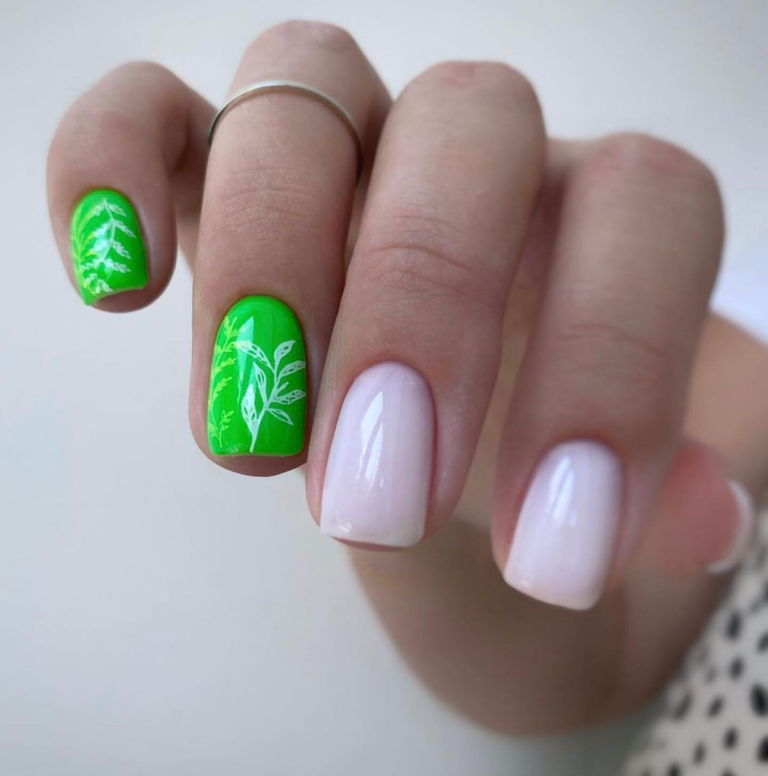 Top 27 Green Nail Designs for a Trendy Summer 2024 Look - divagaze.com