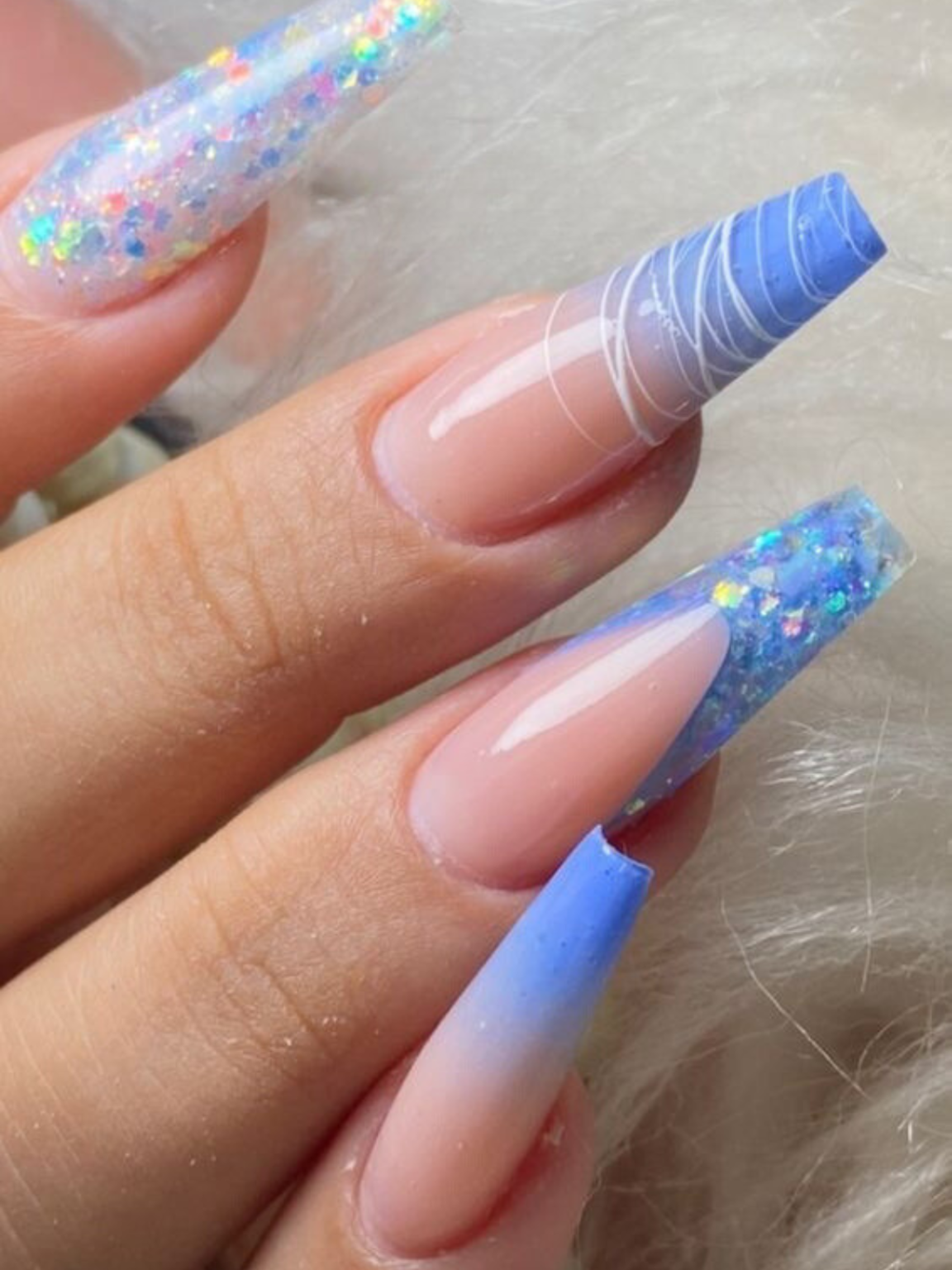 Top 19 Light Blue Acrylic Nails - Fresh Styles & Ideas for 2024 ...