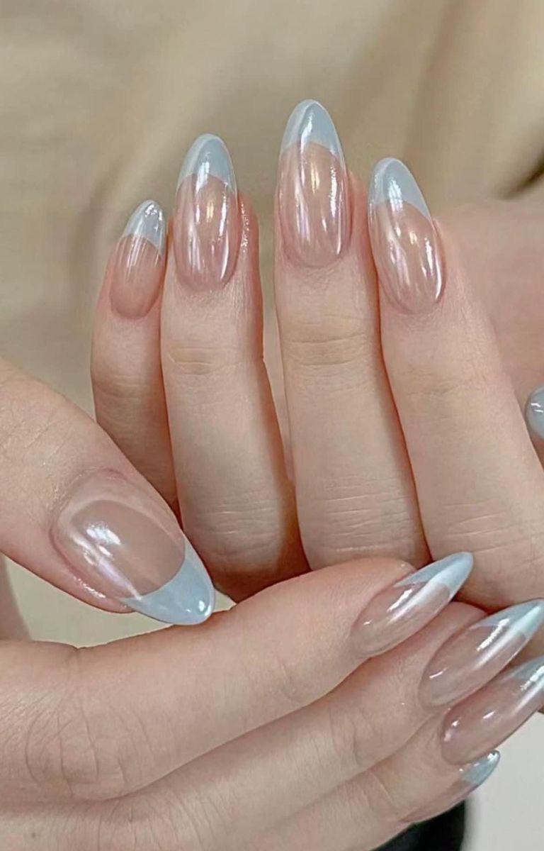 Explore 26 French Chrome Nails 2024 Trends for Ultimate Elegance ...