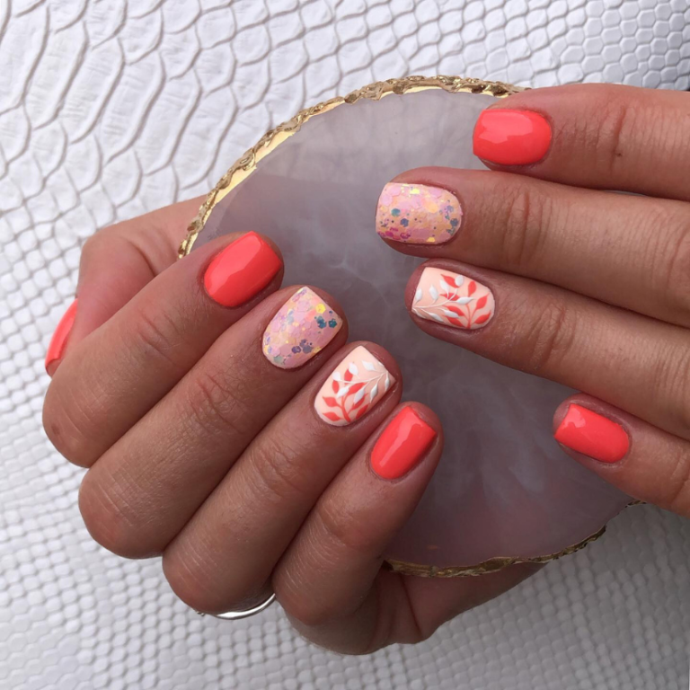Top 24 Summer Coral Nails 2024 | Bright, Bold & Beautiful Trends ...