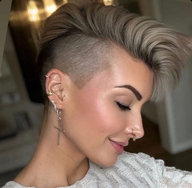 Chic Revolution: 36 Shaved Hairstyles for Women 2024 - Trendsetting ...